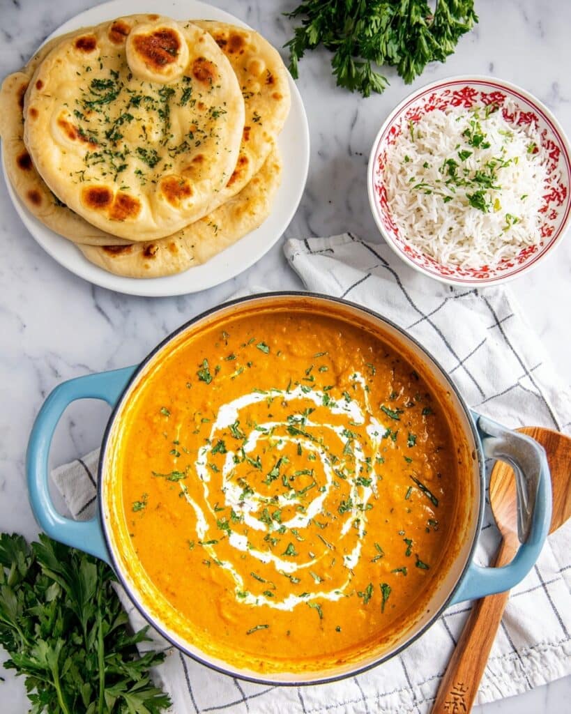 Easy One Pan Lentil Daal Curry – Cozy Vegetarian Indian Dish