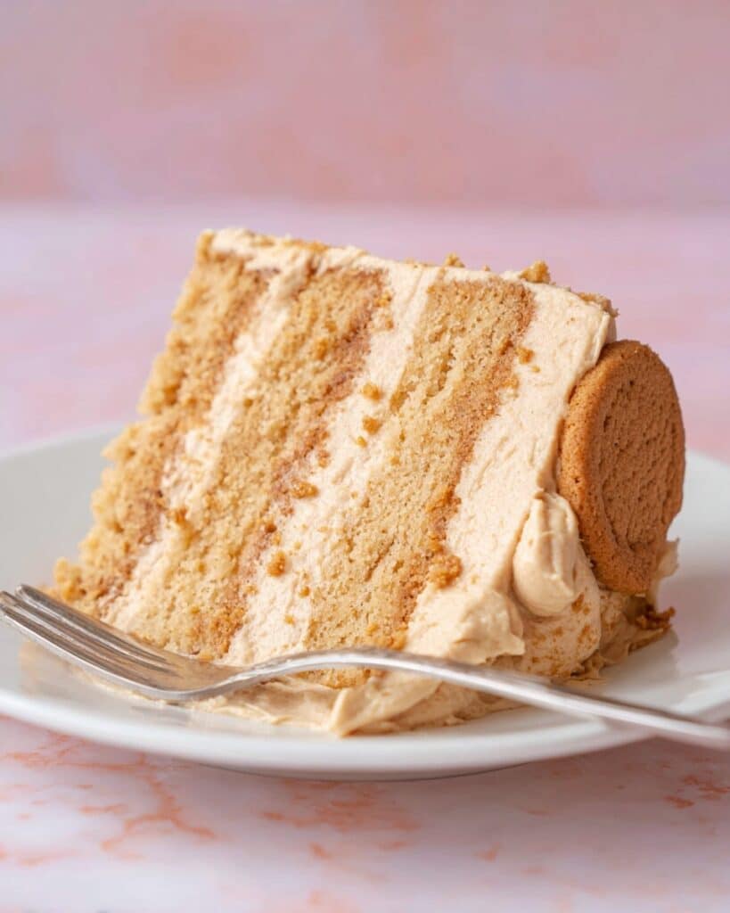 Biscoff Cake with Lotus Cookies – Irresistible Cookie Spread Dessert