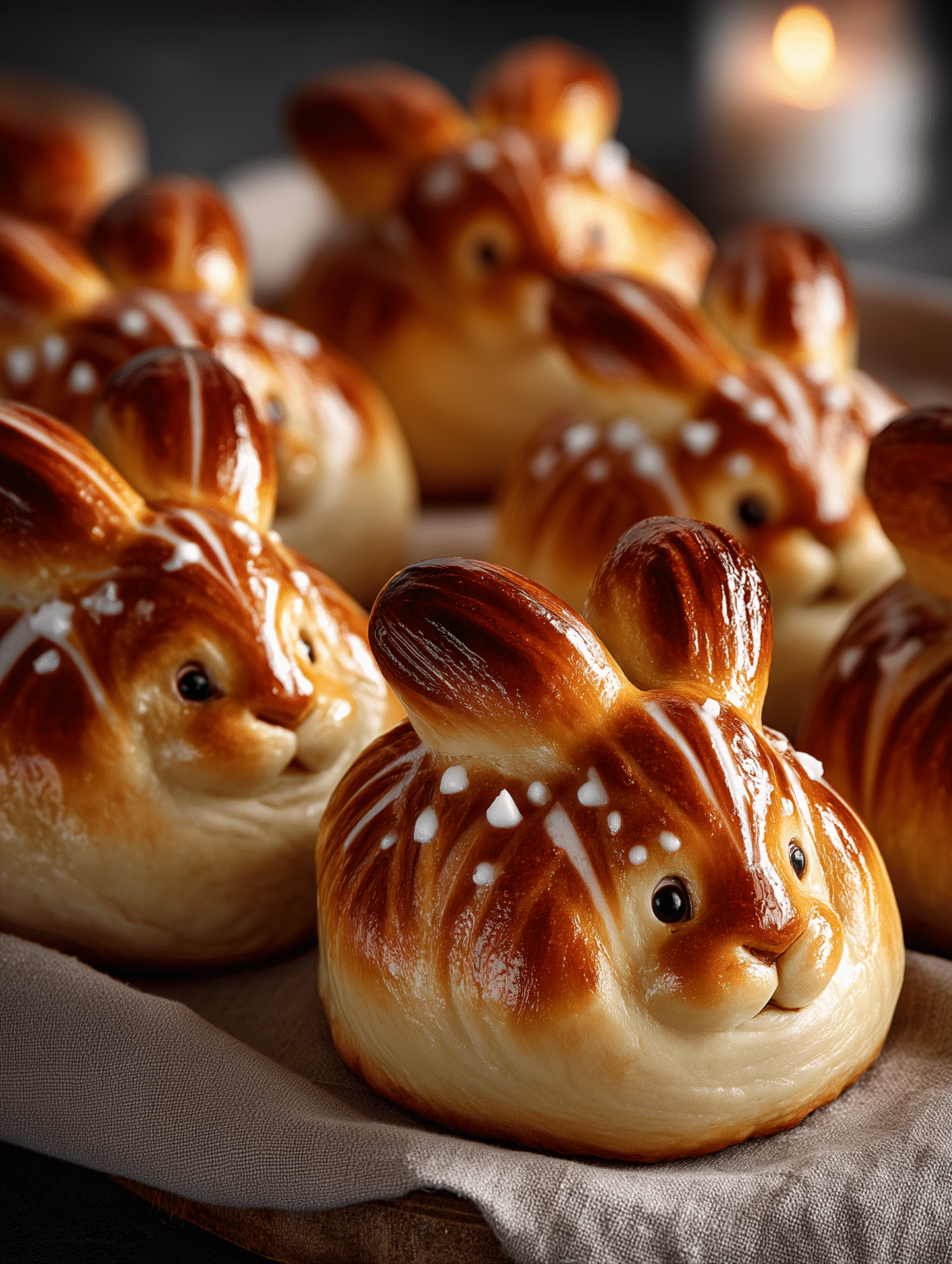 Christmas Pudding Buns: Festive Holiday Sweet Rolls